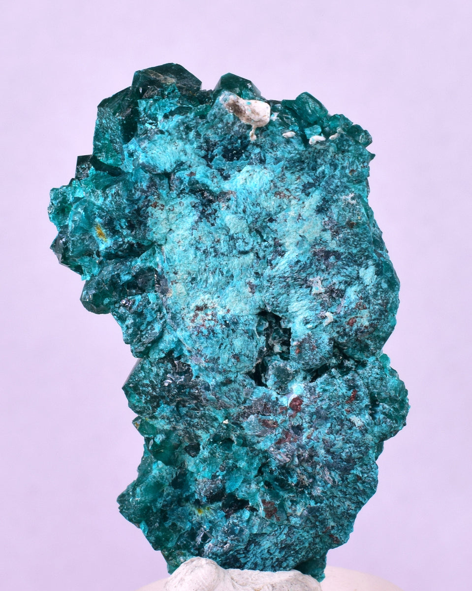 4.6cms DIOPTASE CRYSTALS CONGO EMERALD COLOR MINERAL SPECIMEN KB140 ...