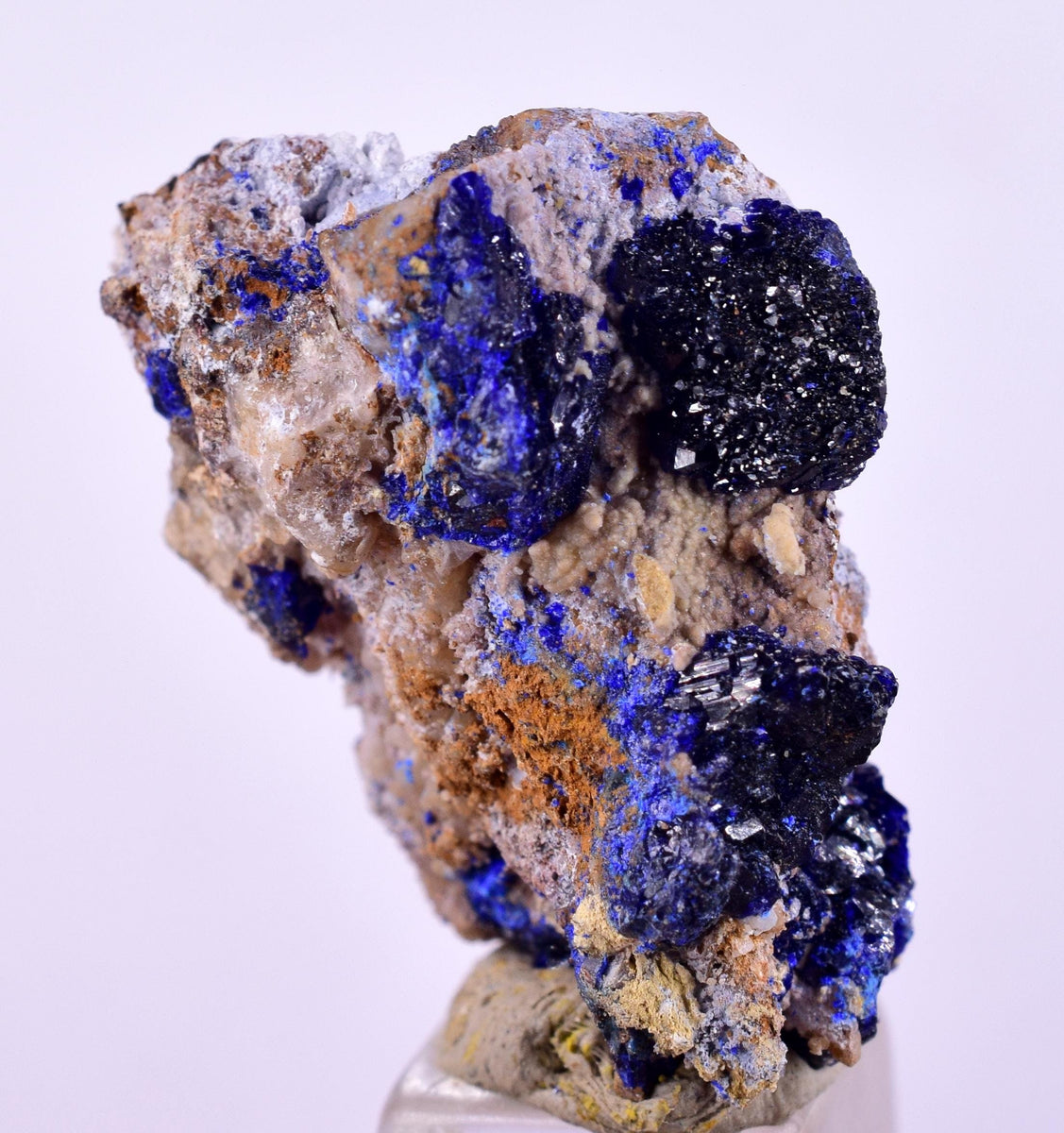 2.9cms GEM AZURITE CRYSTALS Mexico Royal Blue Color Shiny U631 ...